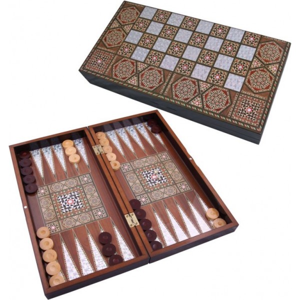 Buy Massive Handmade Backgammon, Nacre - Grand Bazaar Istanbul Online ...