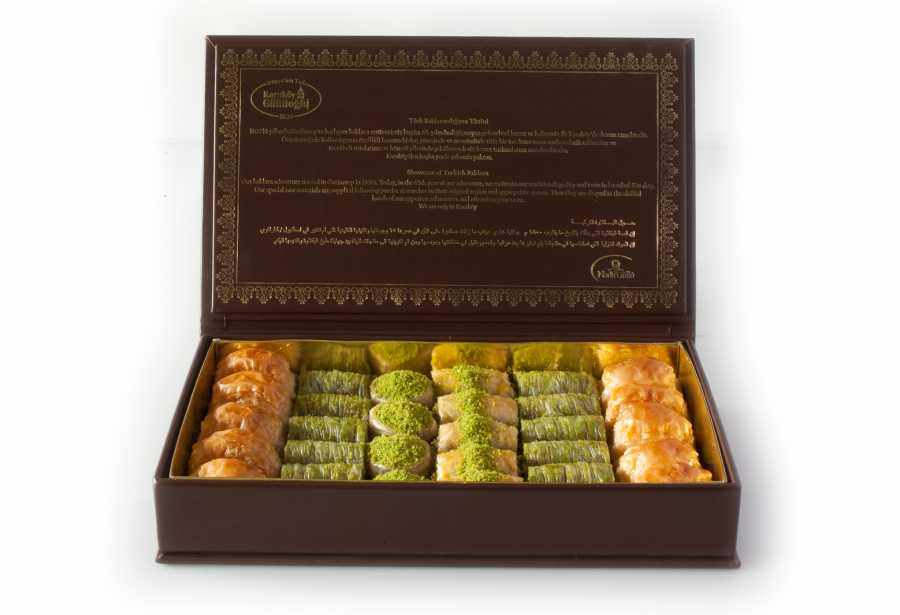 Buy Mixed Baklava in Special Box (1kg) - Grand Bazaar Istanbul Online ...