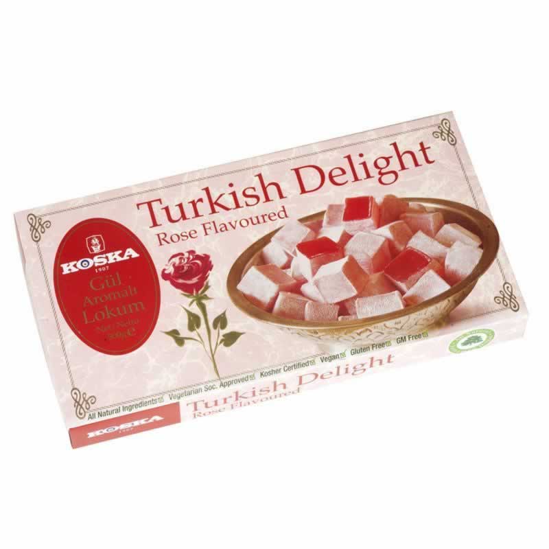 Buy Rose-Flavoured Turkish Delight (500 Gr.) - Grand Bazaar Istanbul ...