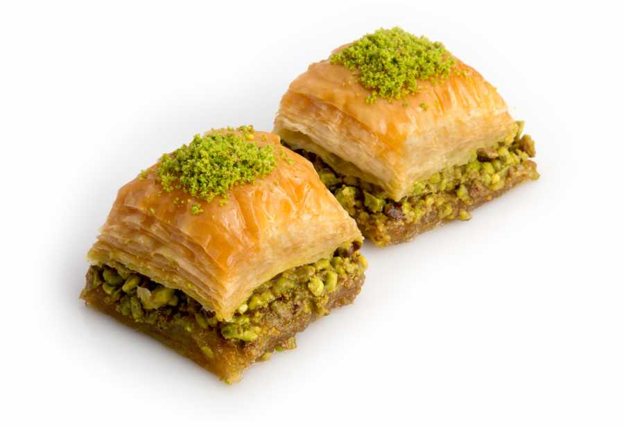 Buy Square Baklava with Pistachio - Grand Bazaar Istanbul Online Shopping