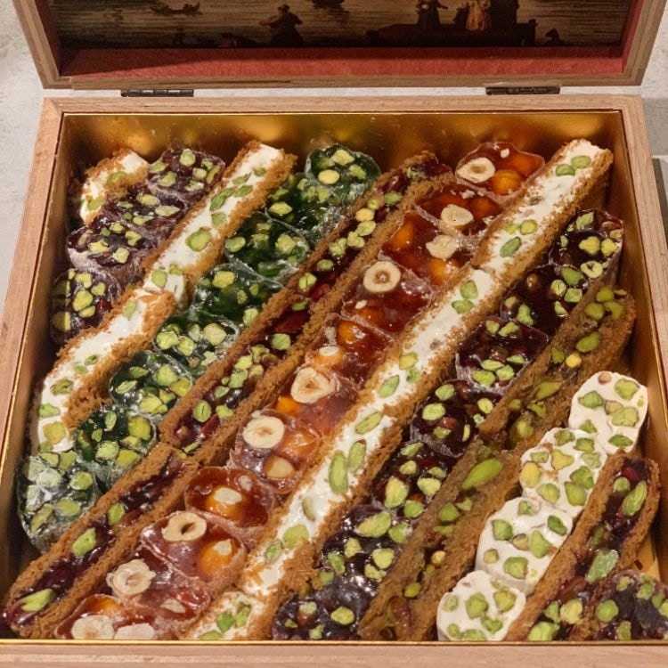 Buy Assorted Turkish Delight Box, Mosaic, 840g - Grand Bazaar Istanbul ...
