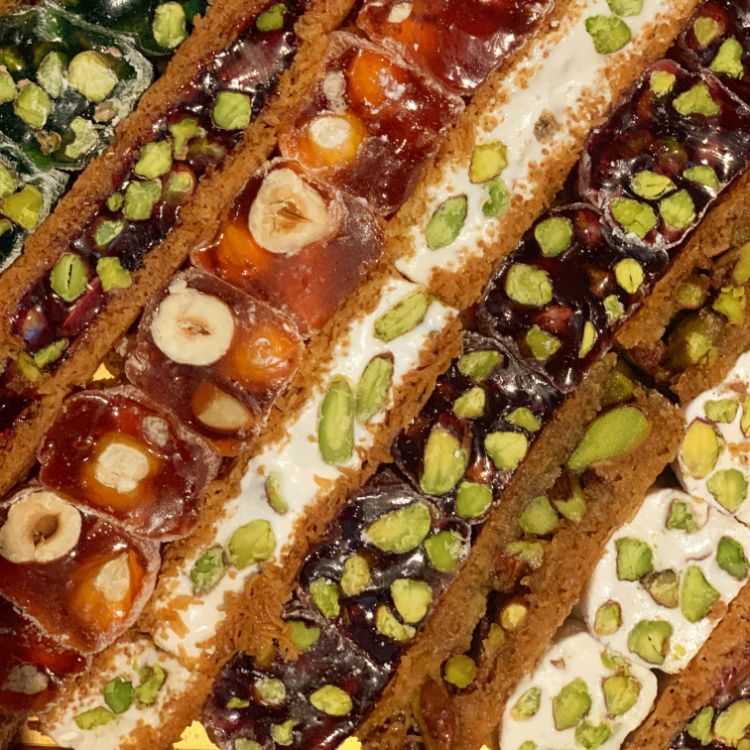 Buy Assorted Turkish Delight Box, Mosaic, 840g - Grand Bazaar Istanbul ...