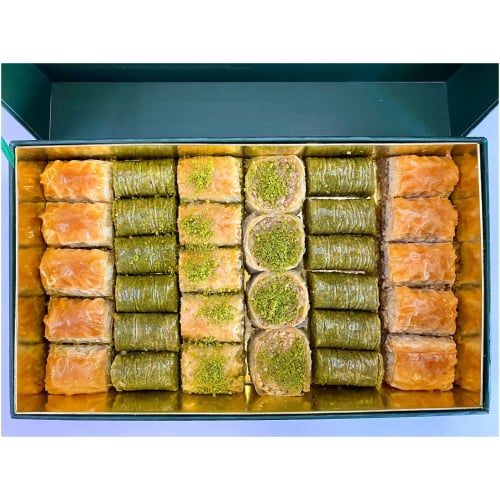 Buy Assorted Baklava in Special Gift Box, 1 kg ( 2.20 lbs ) | Grand ...