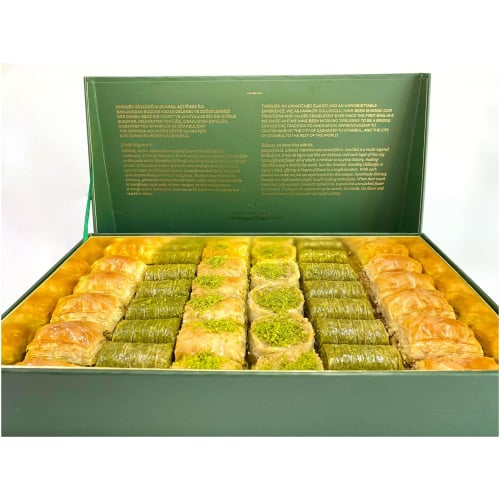 Buy Assorted Baklava in Special Gift Box, 1 kg ( 2.20 lbs ) | Grand ...