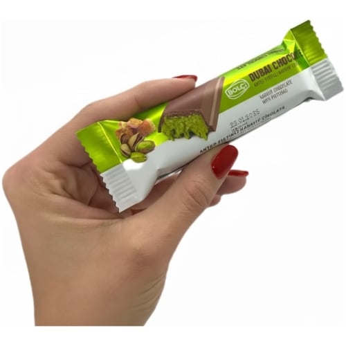 Buy Bolci Dubai Chocolate Bar with Pistachio Cream & Kadayif Filling ...
