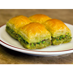 Buy Square Baklava with Pistachio - Grand Bazaar Istanbul Online Shopping